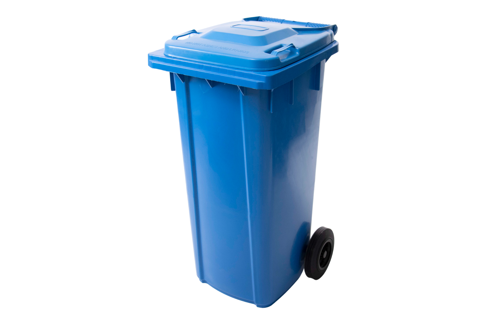 ISO-Certified 120L Heavy-Duty dustbin with Lid and Wheels| Premium HDPE ...
